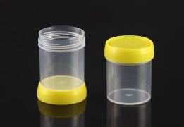Specimen Container, 60ml, Security Seal, PP – Labsynergy